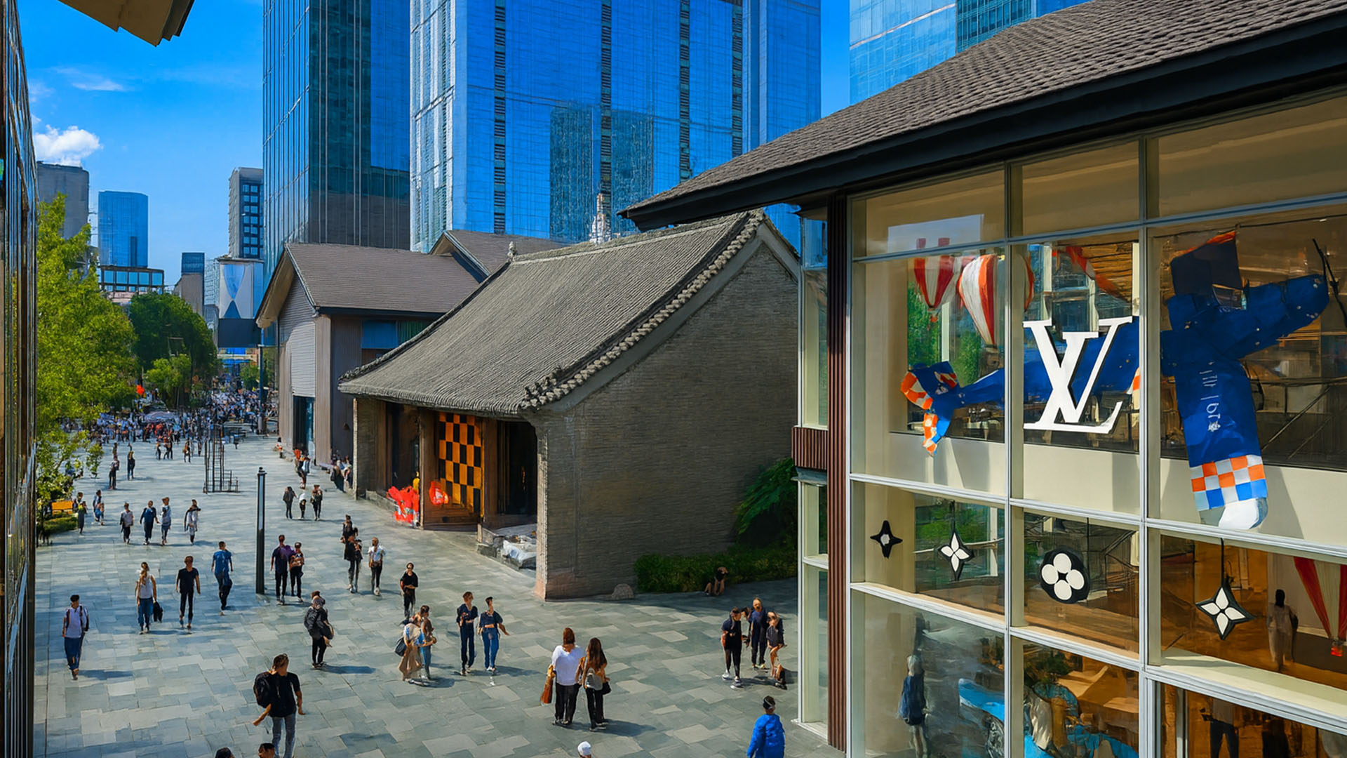 Taikoo Li Chengdu City Walk – China 4K