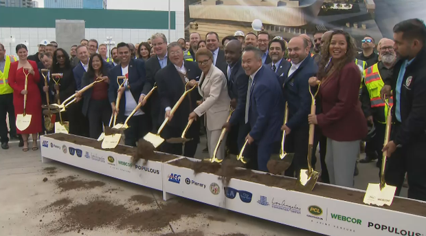Ground breaks on $2.6 billion Los Angeles Convention Center expansion ...