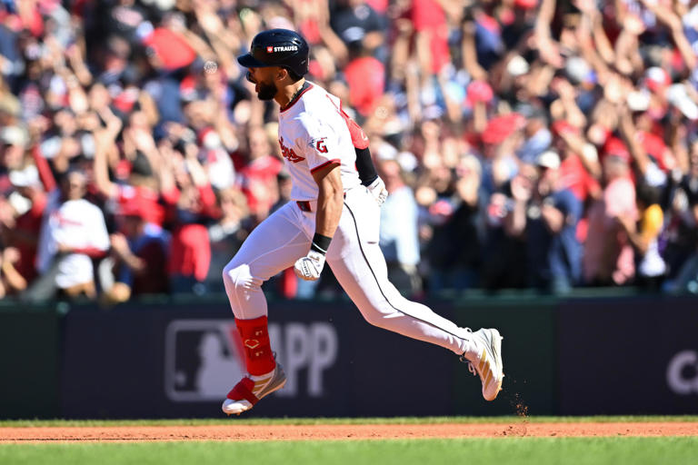 Guardians vs Tigers score. Late homers power Cleveland to Game 2 win ...