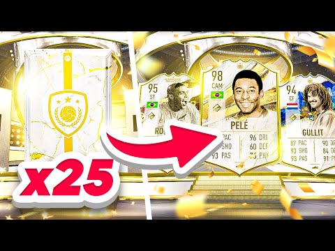 FIFA 23 25 new 88+ prime/mid or World Cup icon upgrade packs!