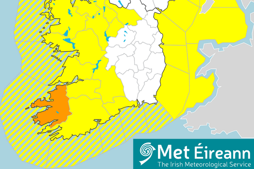 Kerry weather warning upgraded to Orange ahead of Storm Amy as RSA ...