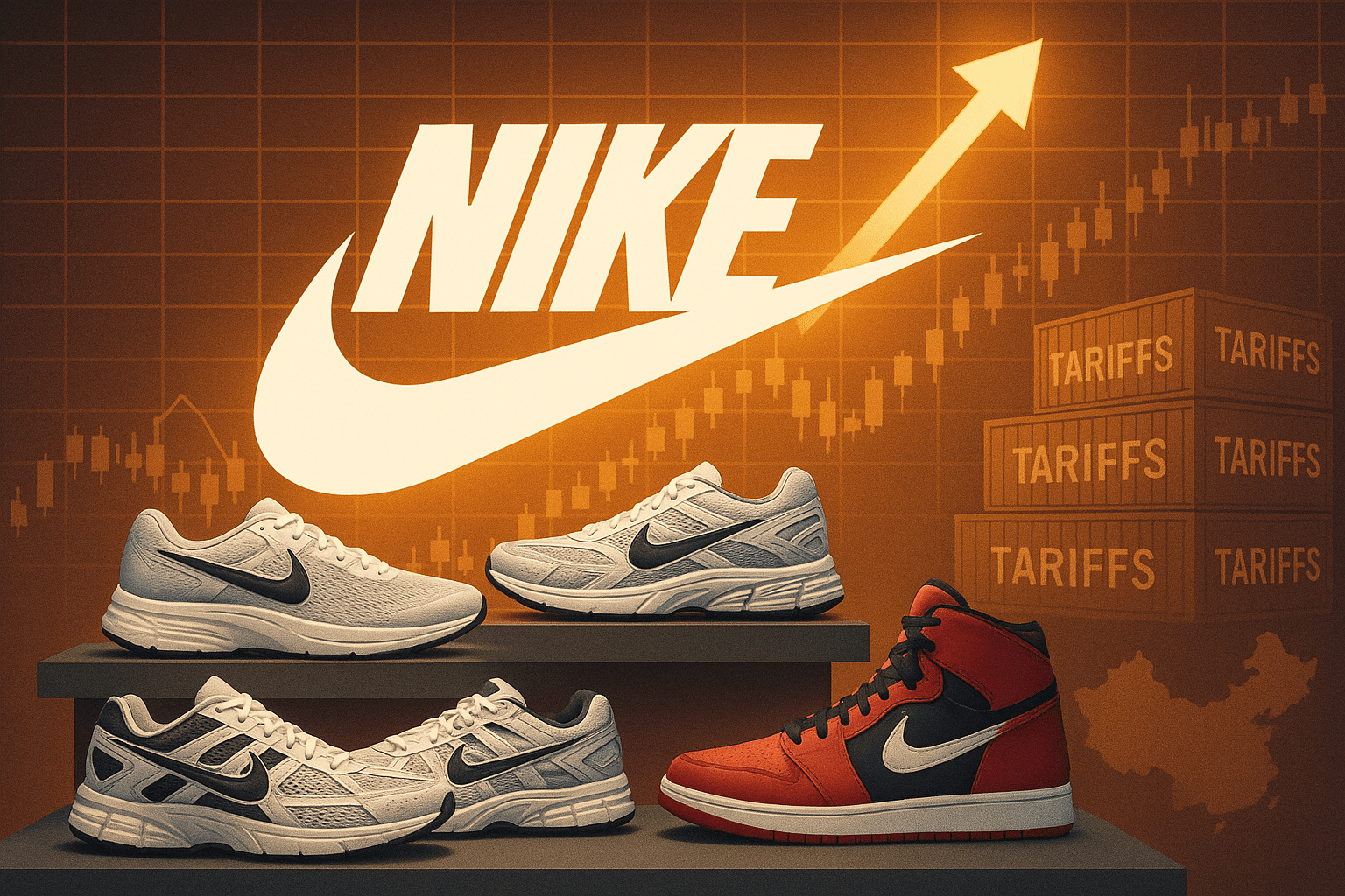 Nike shares surge 3% on earnings beat, but tariffs and China weigh on ...