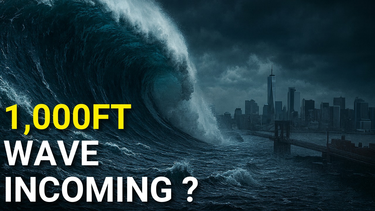 1,000-Foot Mega Tsunami Could Drown U.S. Cities in Minutes, Scientists Warn