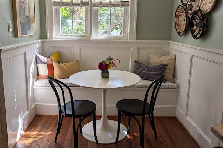 See How a Stager Transformed a Cramped Kitchen Corner into a Functional ...