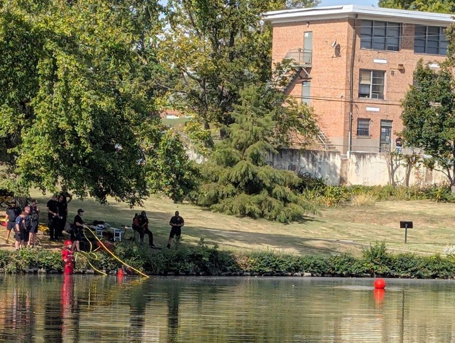 Body recovery effort continues in Wabash Lake in Ferguson