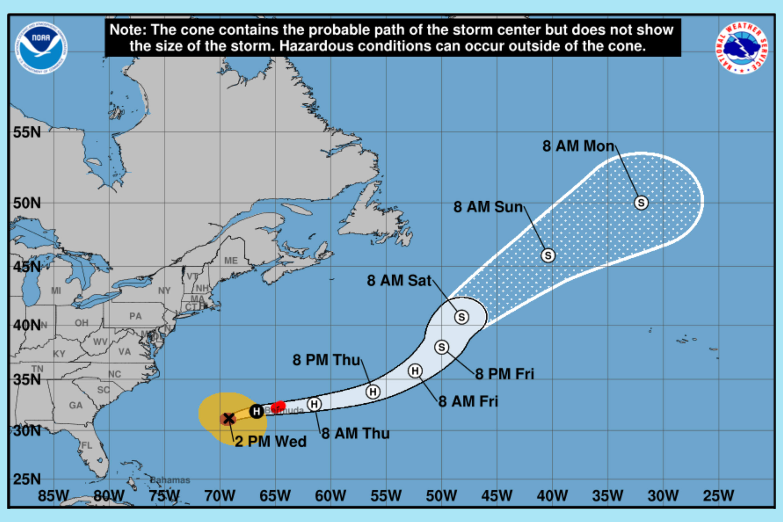 Hurricane Imelda tracker: See the projected path as storm forecast to ...