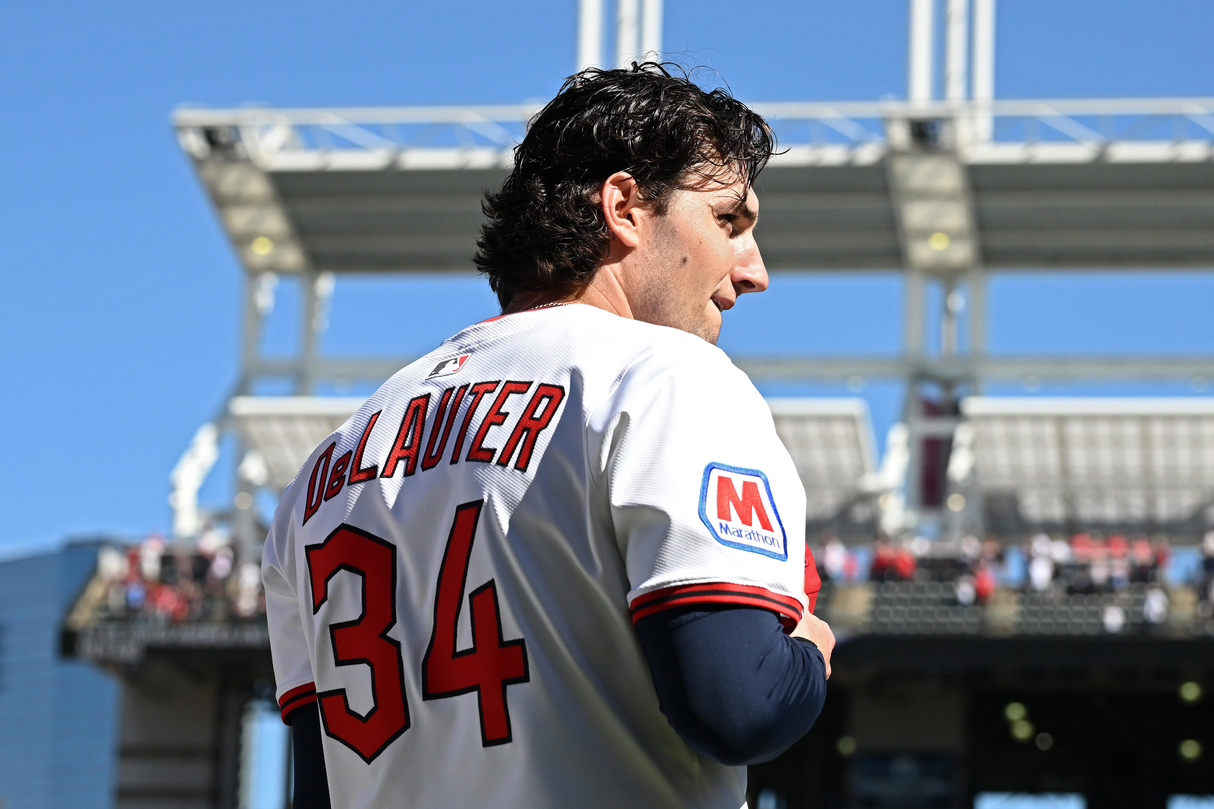 How Chase DeLauter was overwhelmed after his MLB debut in the playoffs