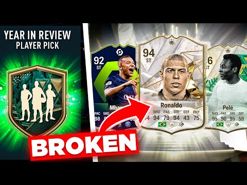 What do you get from 40 x Broken Icon Year in Review Player Pick Packs?
