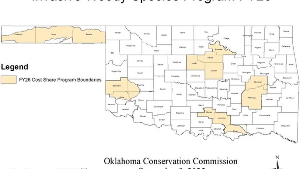 OCC launches Invasive Woody Species Cost-Share Program to Oklahoma ...