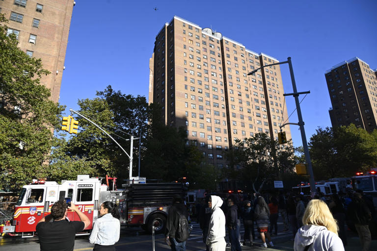 New York building partially collapses after gas blast