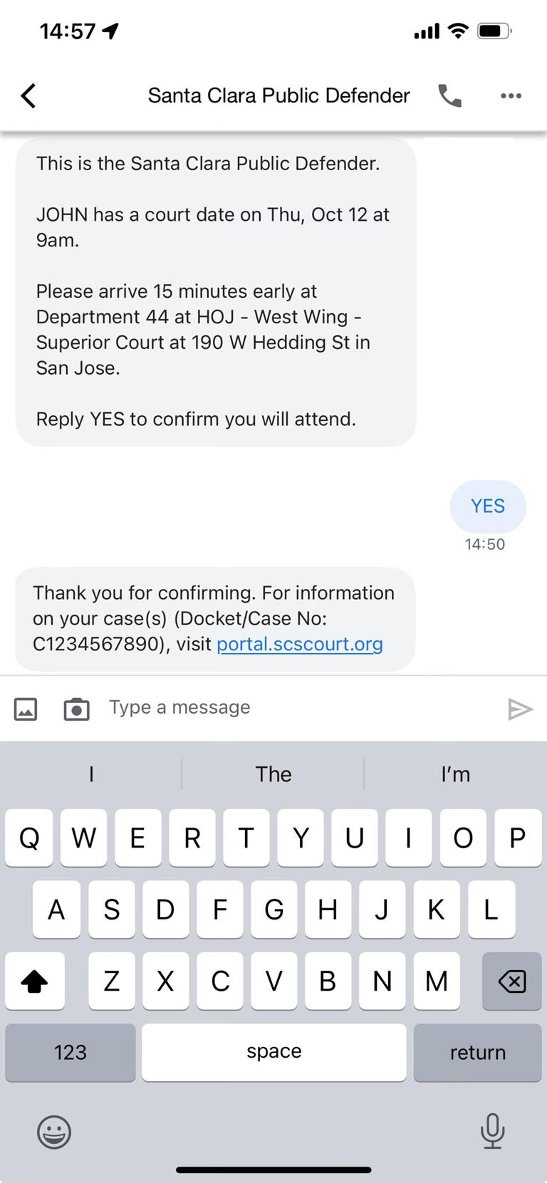 Text message reminders for court appearances can reduce warrants and ...