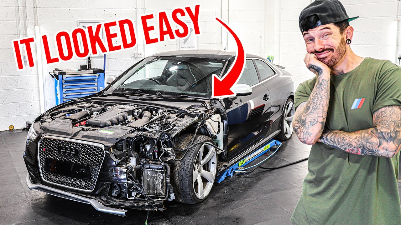 What We Found Tearing Down the Cheapest Audi RS5