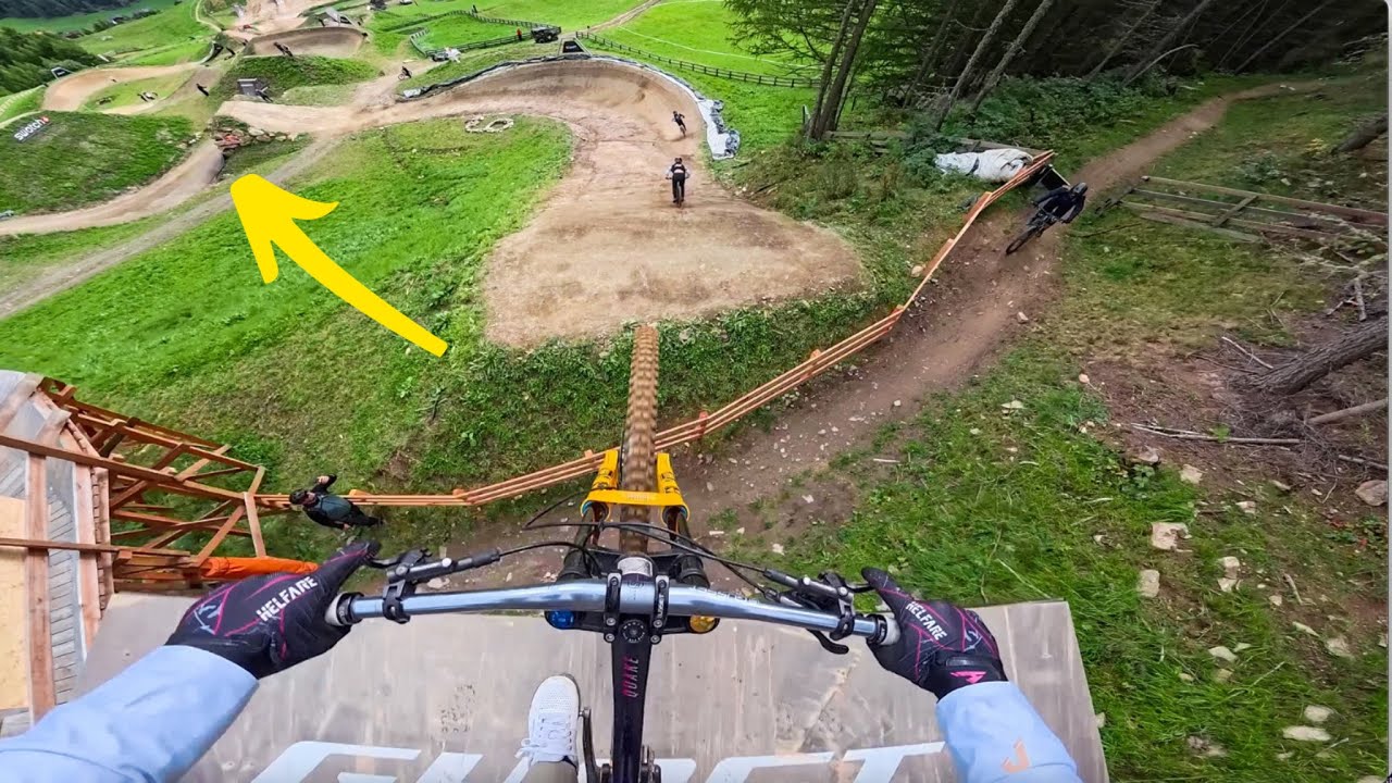 World-first tricks on this monster MTB pro line