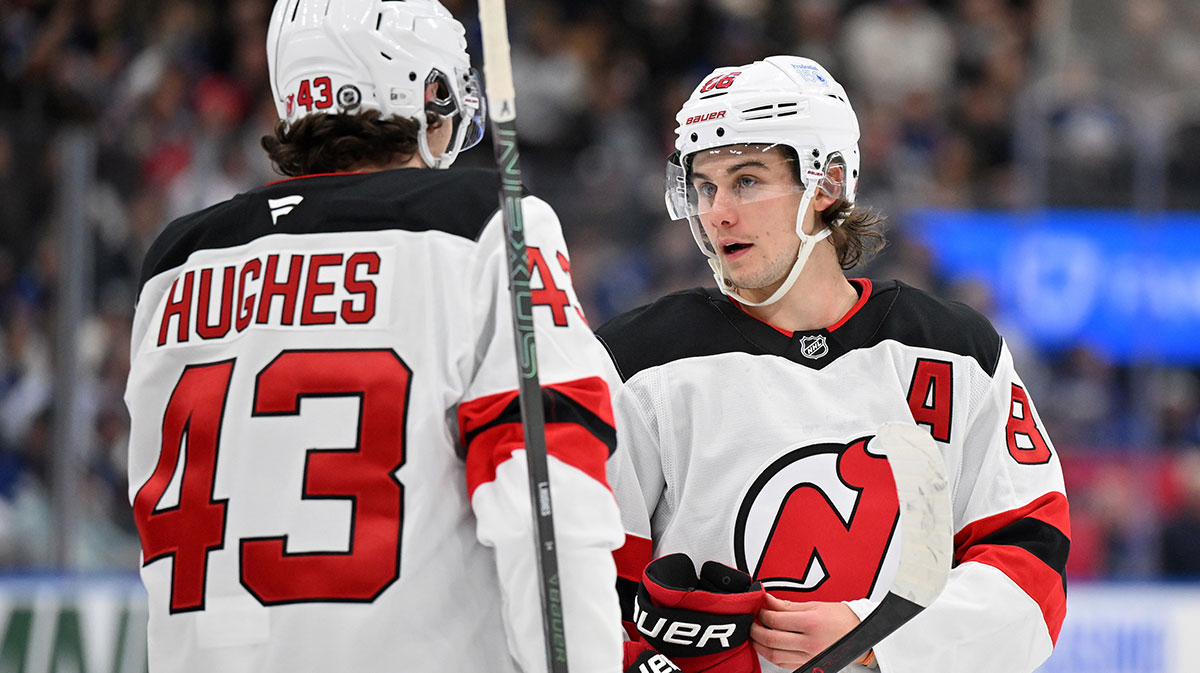 Grading Luke Hughes’ mammoth $63 million extension with Devils