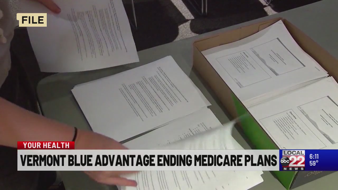 Vermont Blue Advantage to end Medicare plans