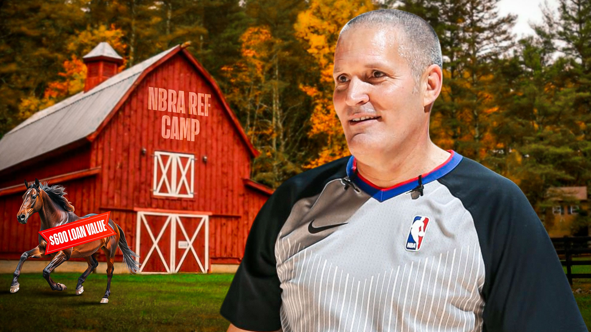 Exclusive: How legendary referee Monty McCutchen got to horse around as ...