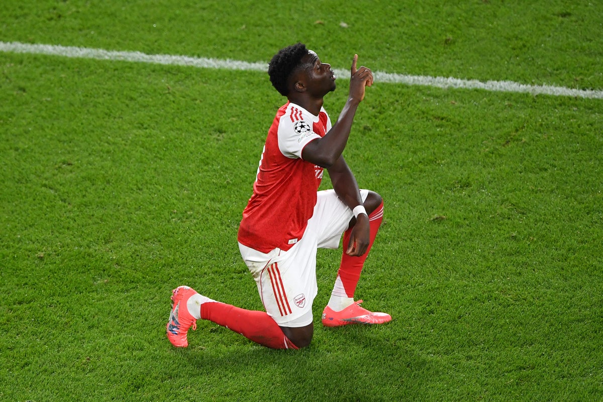 Arsenal v Olympiacos live: Saka scores late goal to secure Champions ...