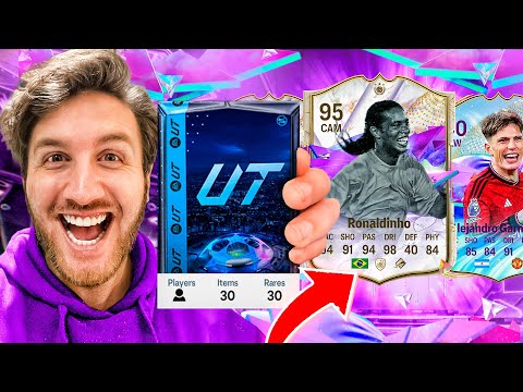 I opened 50 x 85+ x 30 future star packs in FC 24