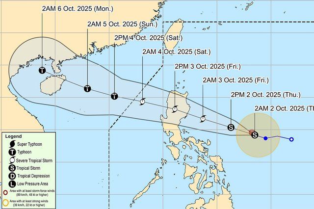 Paolo now a tropical storm, 22 provinces under Signal No. 1