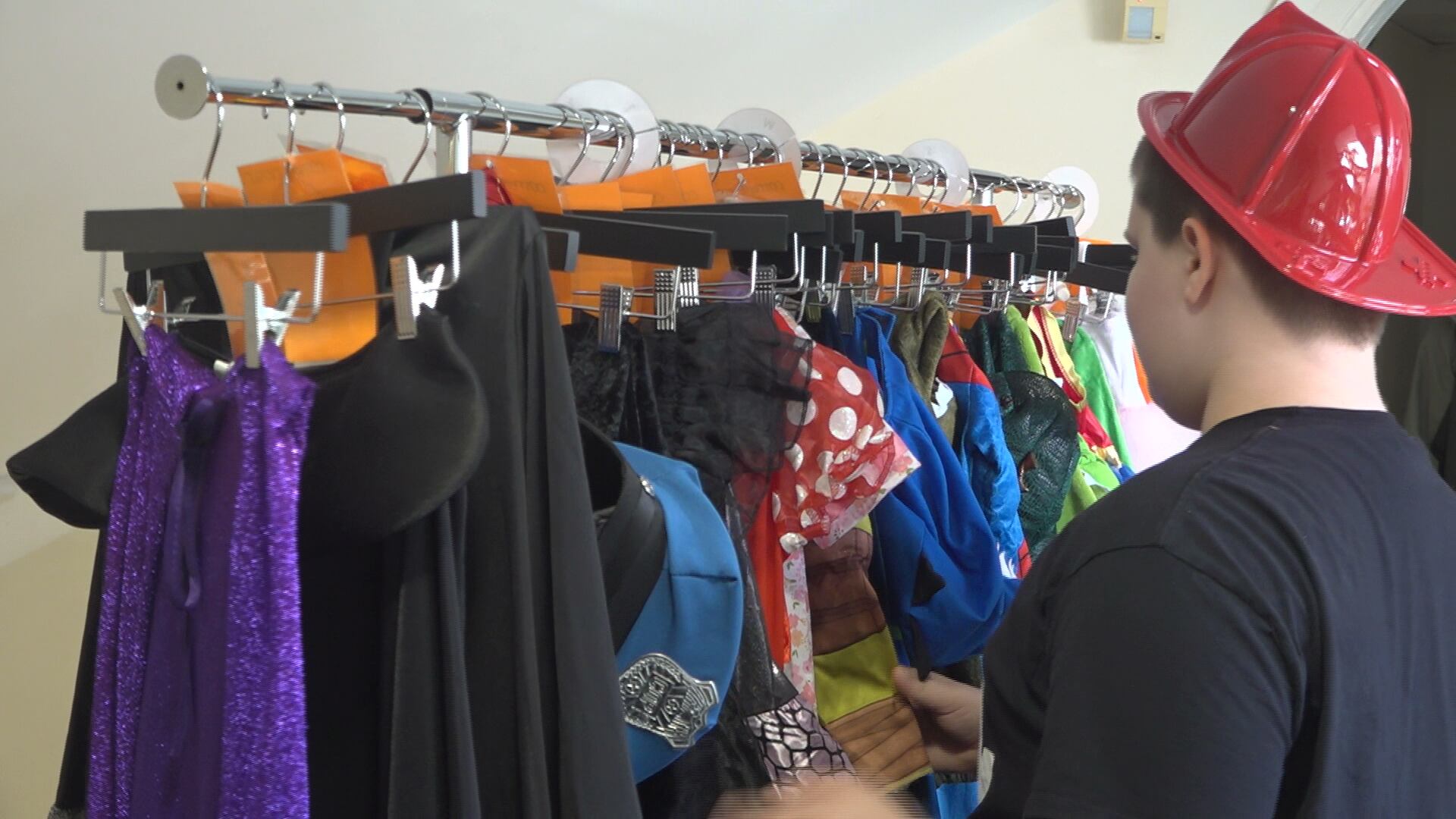 Halloween costumes available for check-out at Ellsworth Public Library
