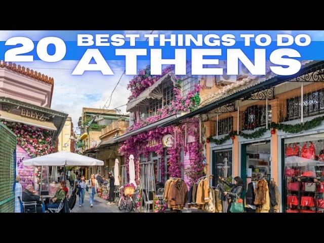 Best Things To Do in Athens Greece 2025 4K