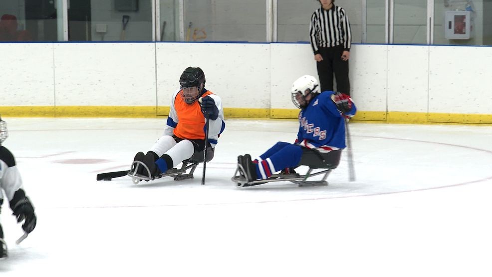 Sled hockey tournament shows off adaptive sport