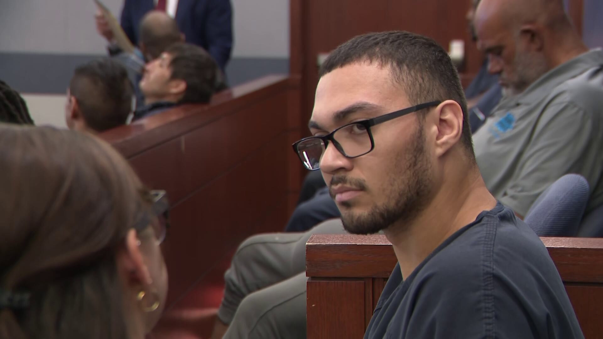 Man shot by Nellis Air Force Base security faces assault, weapons charges