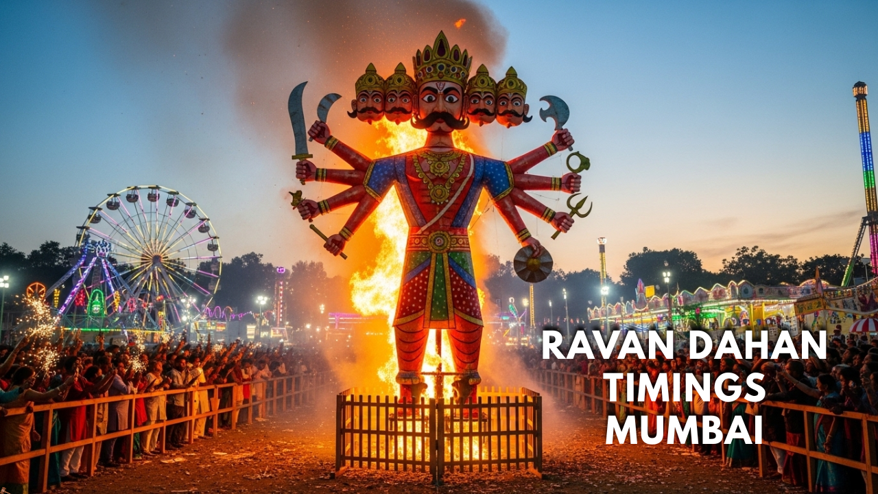Ravan Dahan Timings in Mumbai: Check Dussehra 2025 Rituals, Kaal ...