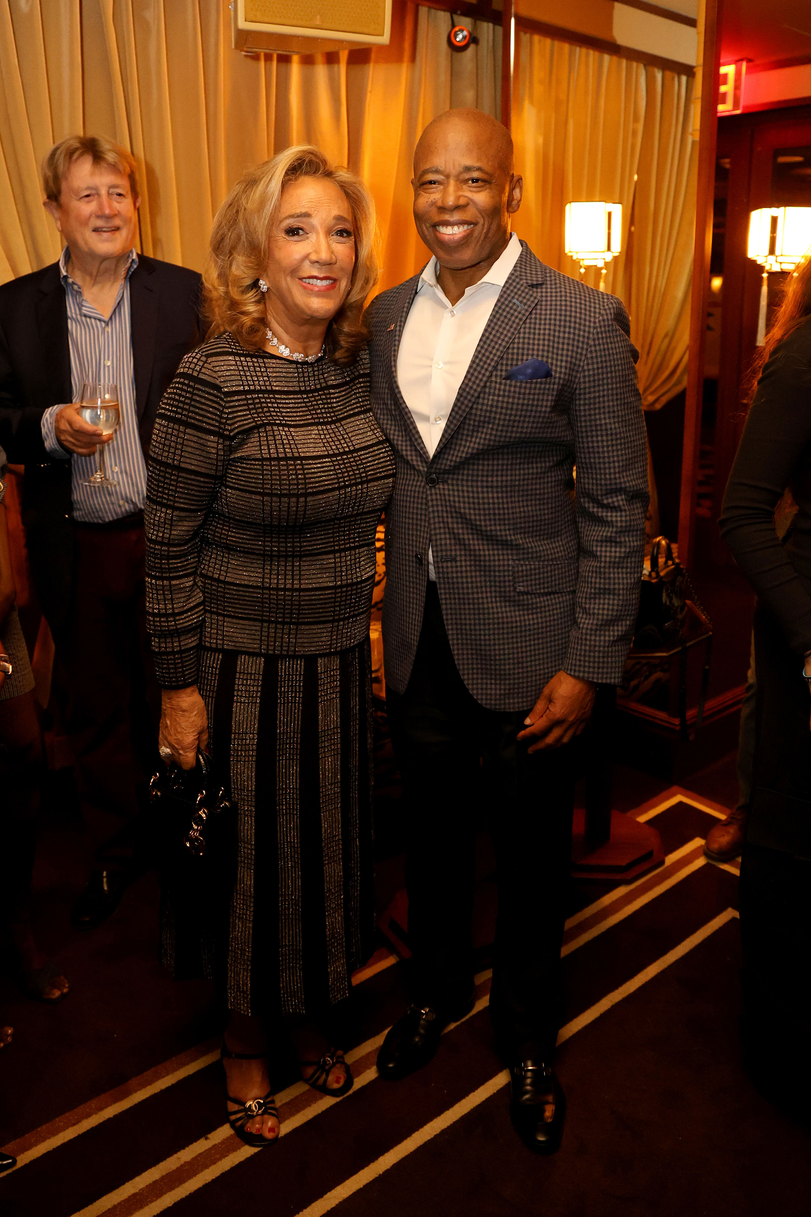 Eric Adams parties with Denise Rich at private club after dropping out ...