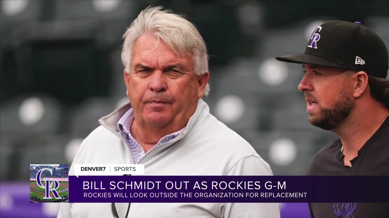 Rockies GM Bill Schmidt resigns after historically bad season