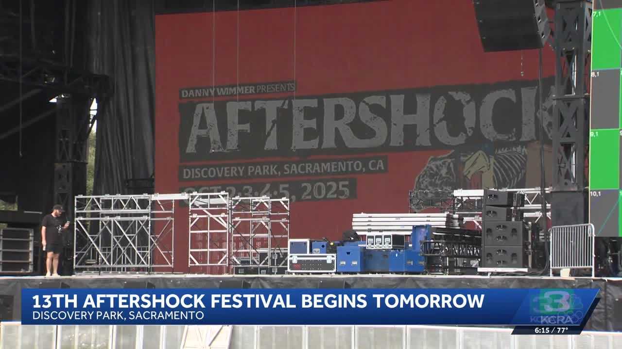 Final touches in Discovery Park as Aftershock music festival gets ready ...