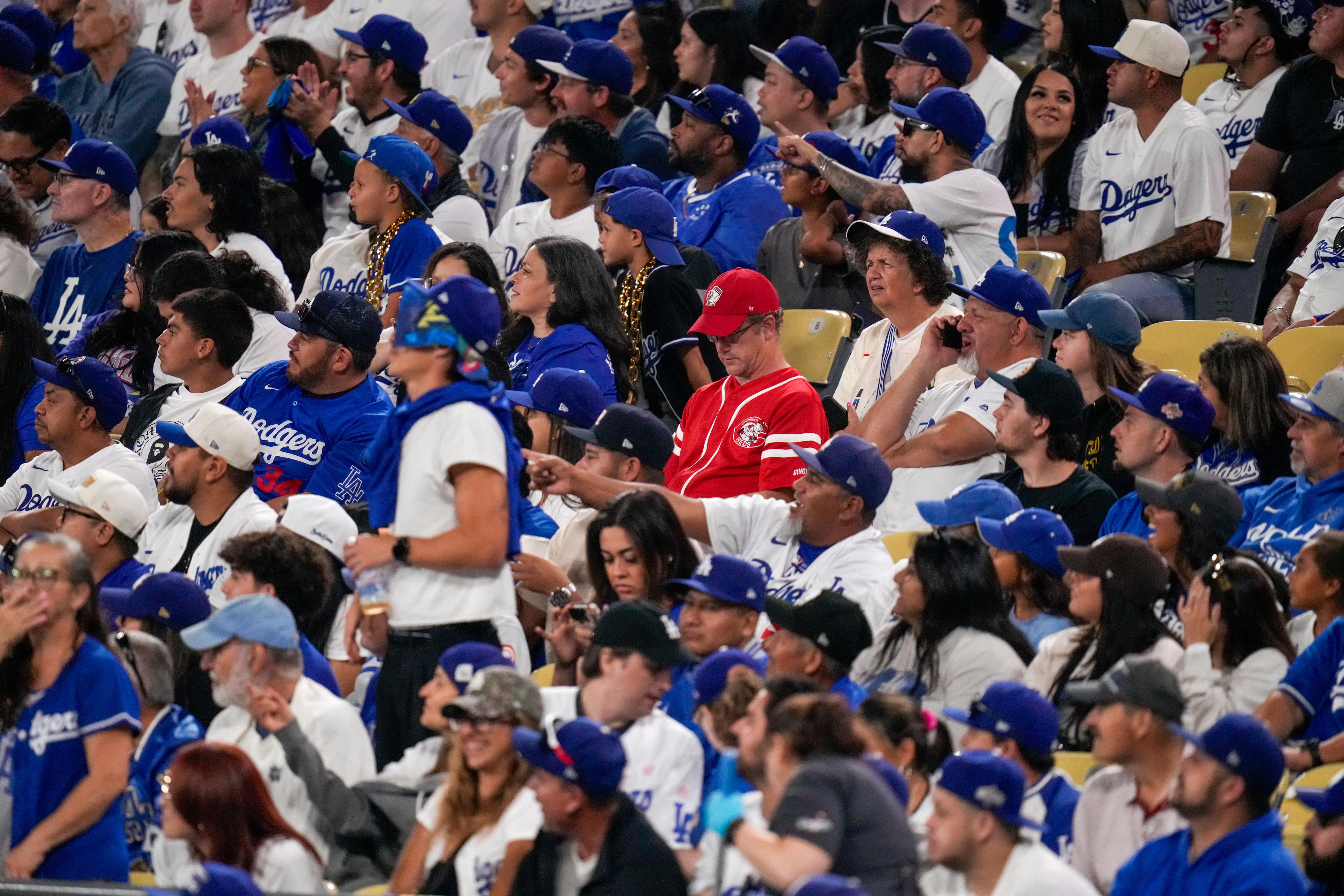 'It's just a merry-go-round' Dodgers hammer Reds' Nick Martinez in Game ...
