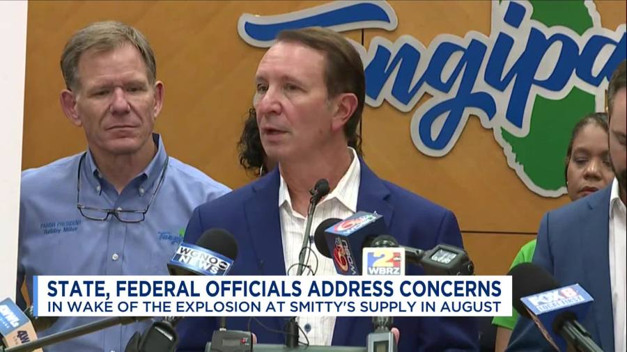 Gov. Jeff Landry calls for stronger response as cleanup continues at ...