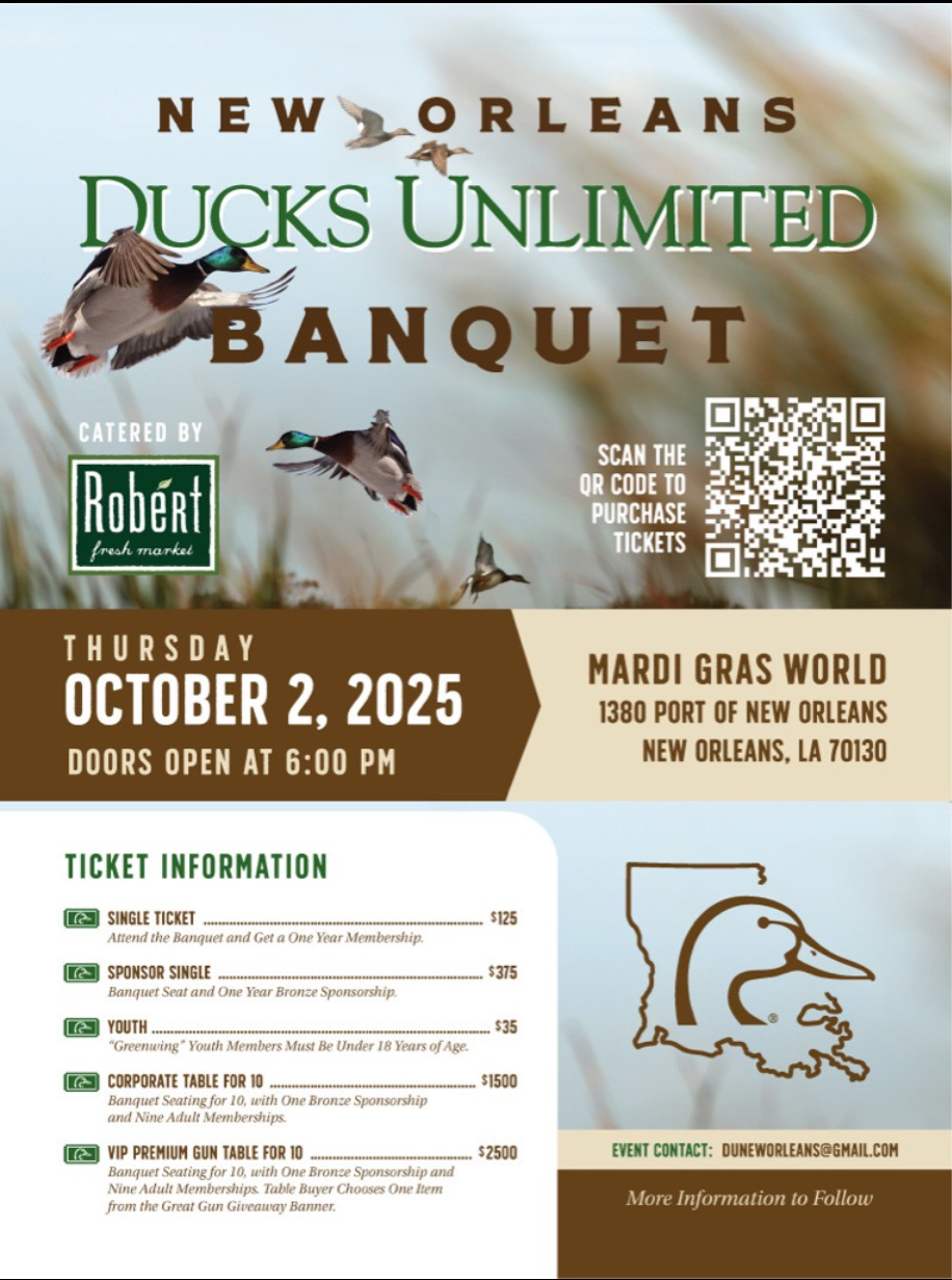 Community rallies to save Louisiana’s coast as Ducks Unlimited hosts ...