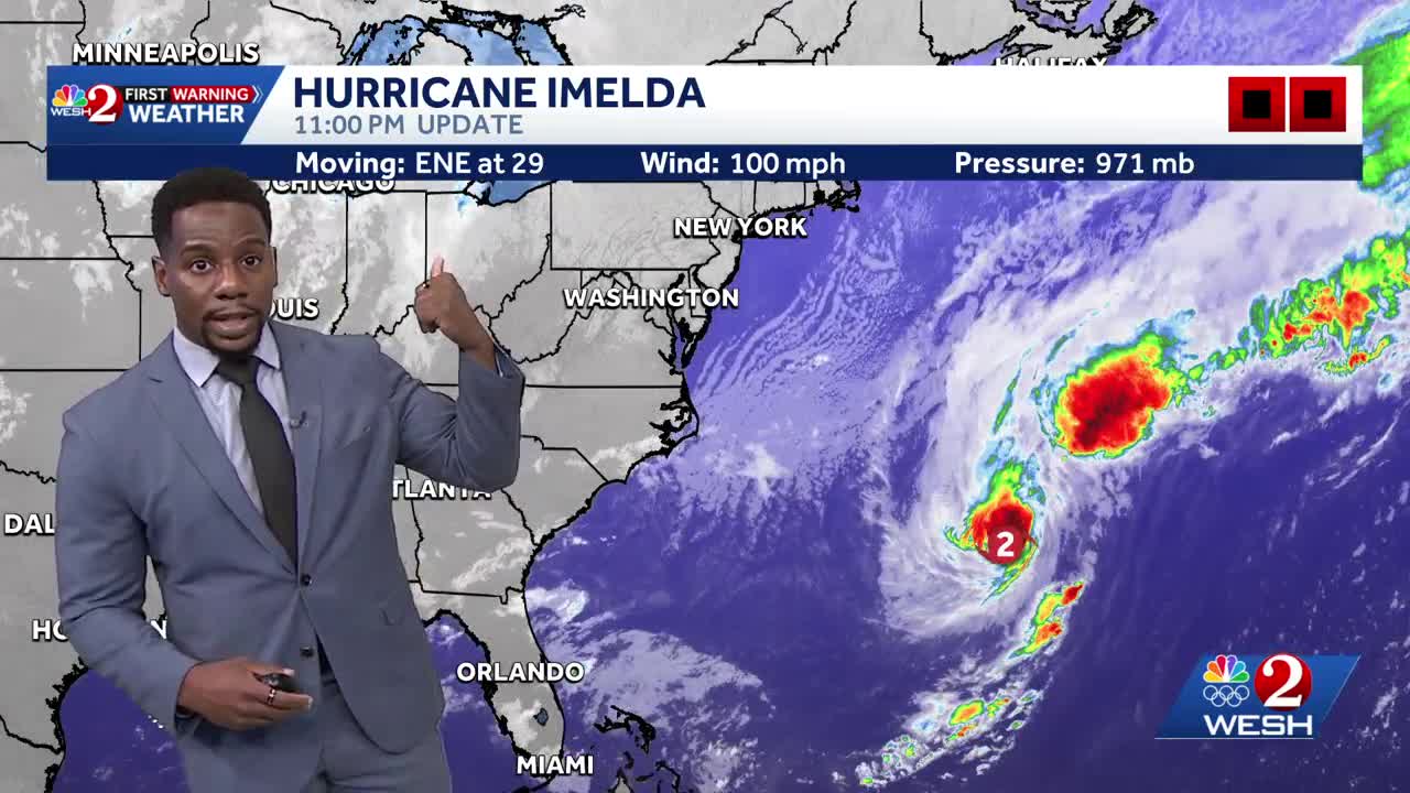Hurricane Imelda to bring damaging waves, flash flooding to Bermuda ...