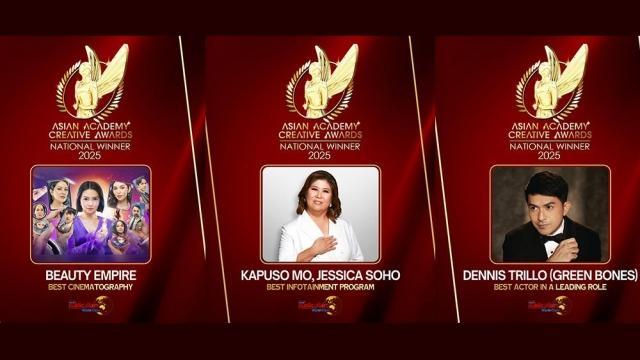 GMA Network Dominates National Stage at the 2025 Asian Academy Creative ...