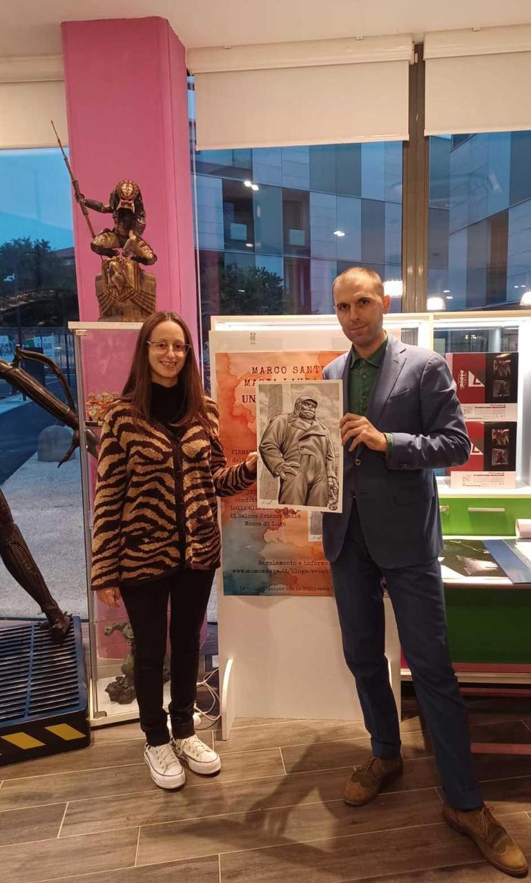 Sabato il fumetto protagonista con Marco Santucci e Maria Laura Sanapo