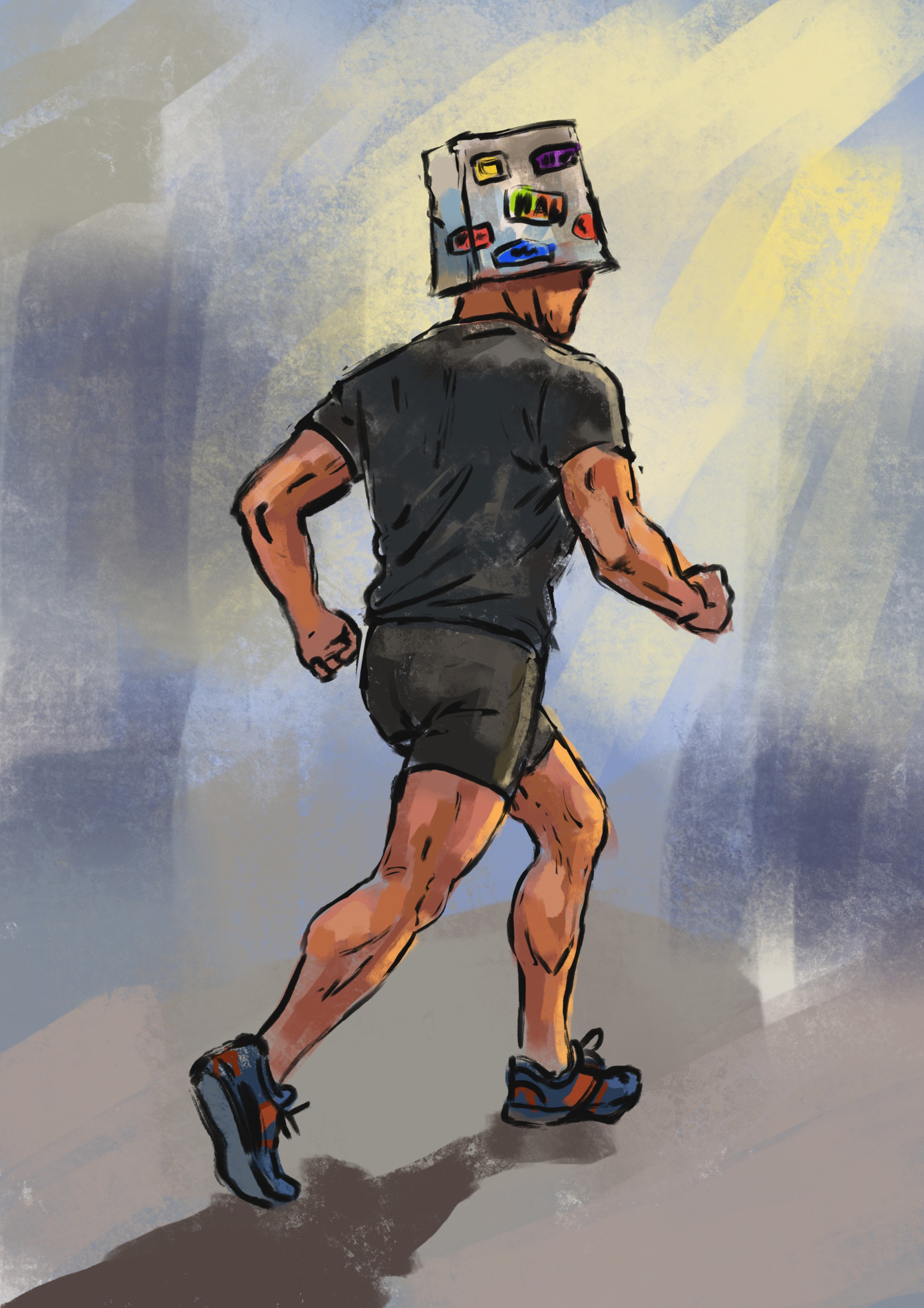 «Der mit dem Hut»: Wer ist der Mann, der rund um Thun läuft und läuft ...