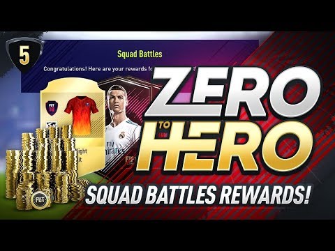 Squad battles rewards! FIFA 18 zero to hero