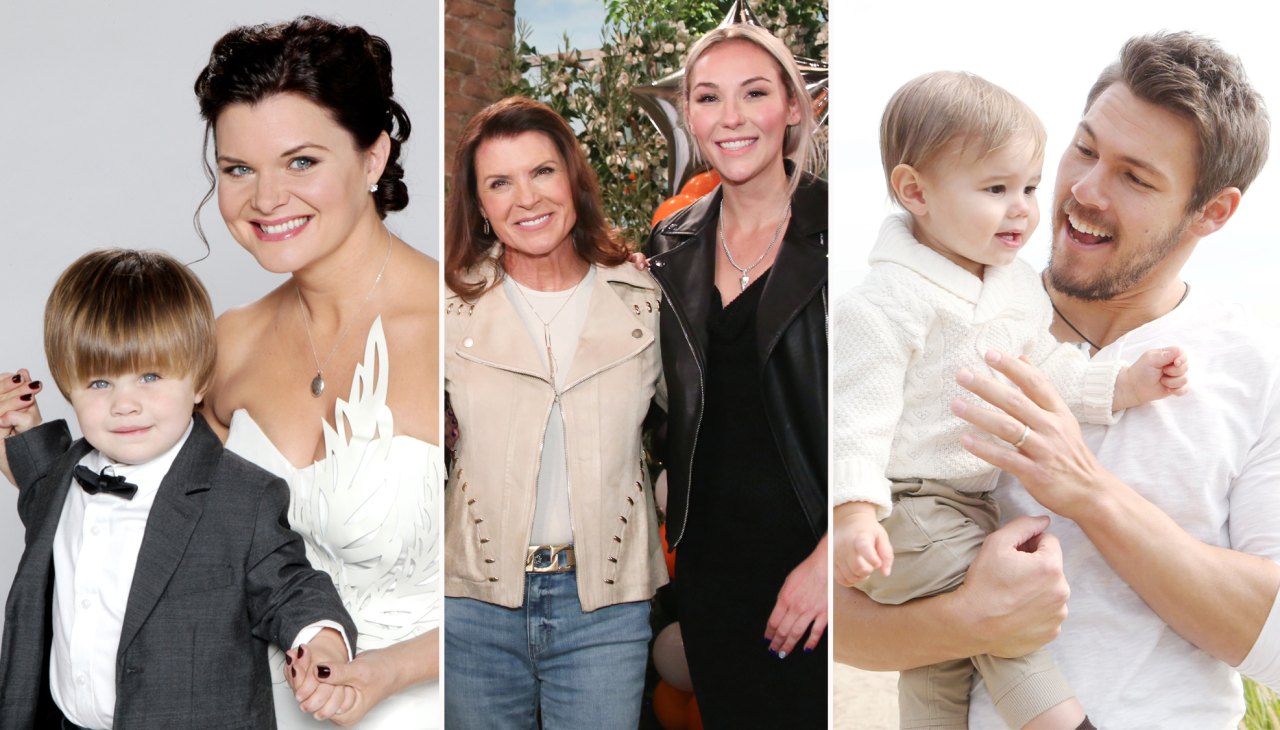 Eight Bold and Beautiful Stars Whose Real-Life Children Appeared On The ...