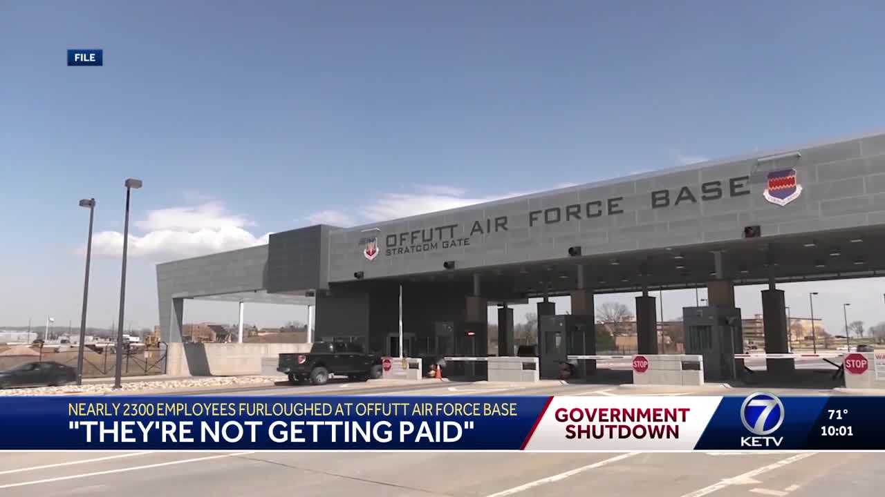 Offutt Air Force Base furloughs more than 2,000 civilian employees as ...