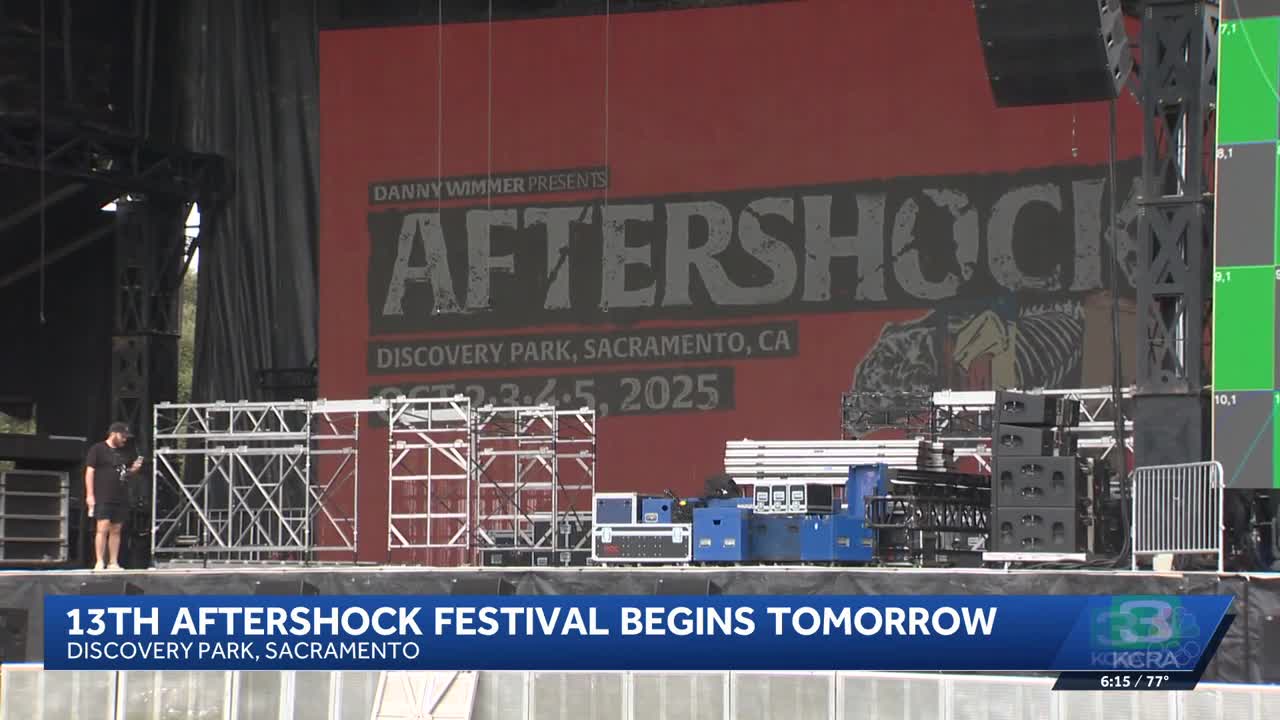 Final touches in Discovery Park as Aftershock music festival gets ready ...