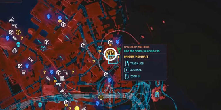 Cyberpunk 2077: All Delamain Car Locations (Epistrophy Quest)