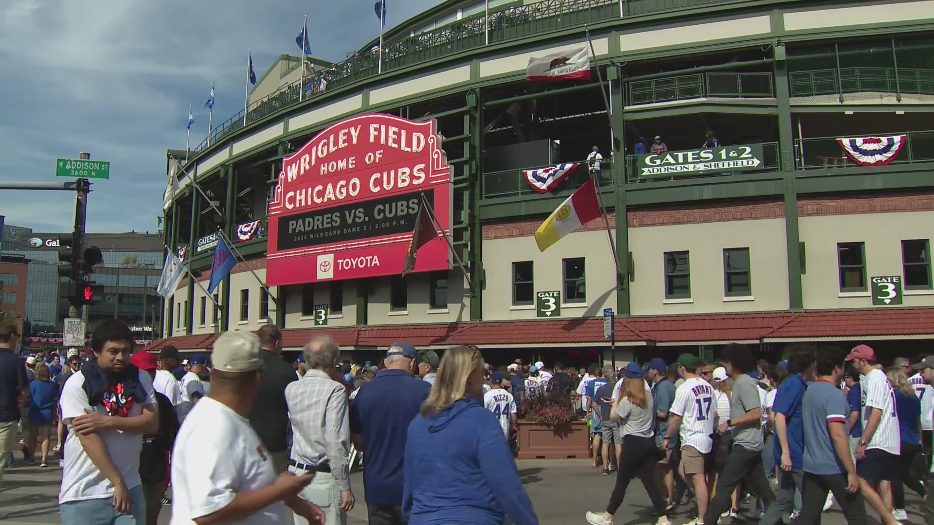 Cubs fall to Padres in Game 2 on NL Wild Card Round