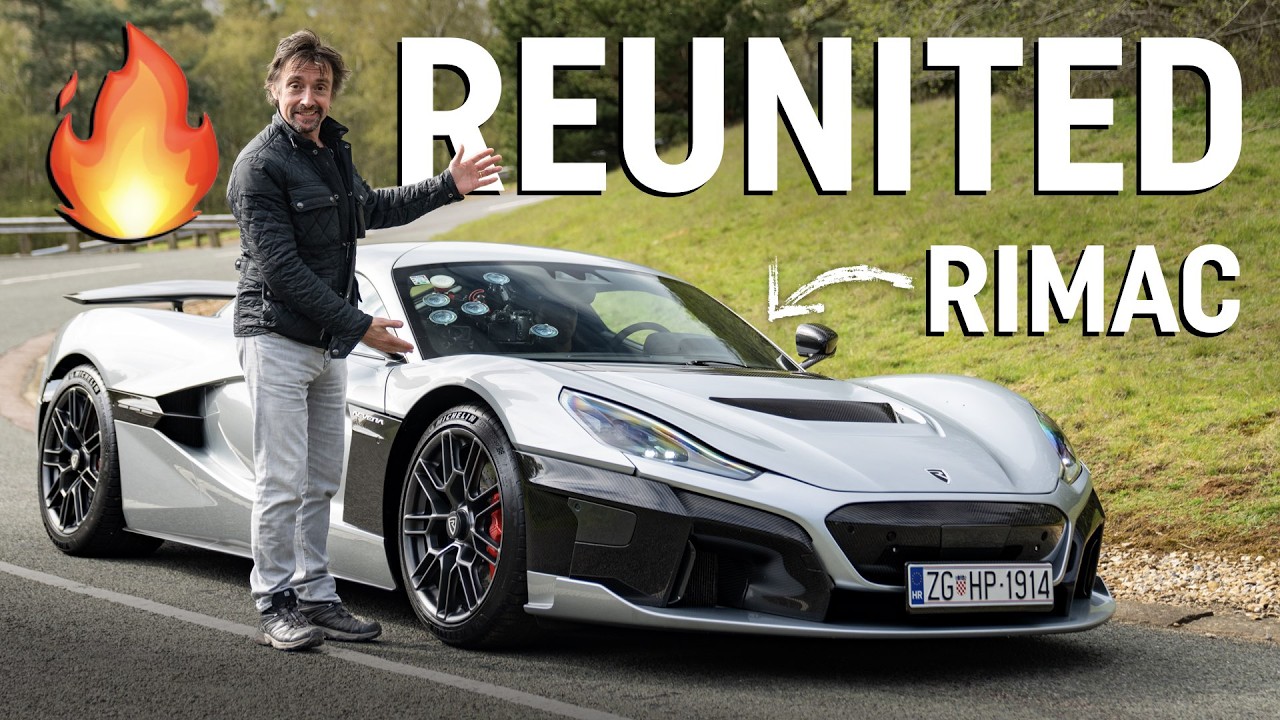 Richard Hammond Driving a Rimac After His Crash