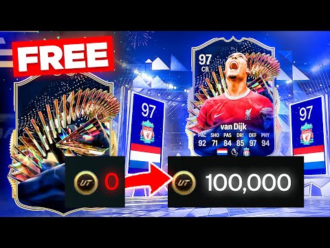 How to get 100,000 coins for free in EA FC 24!