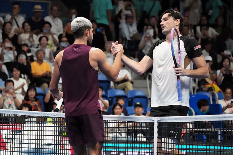 Carlos Alcaraz rages during Taylor Fritz showdown in rare angry outburst