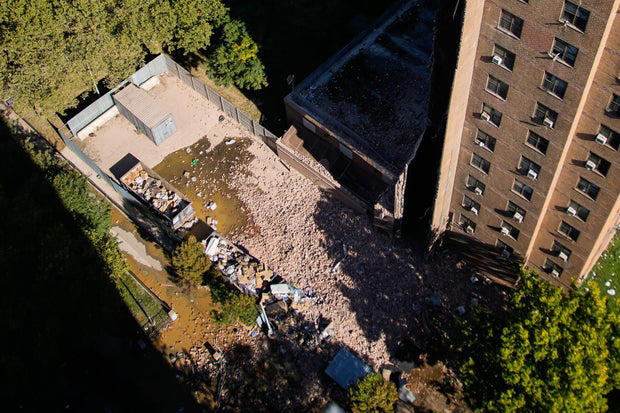 Residents of Bronx building that partially collapsed say they "didn't ...