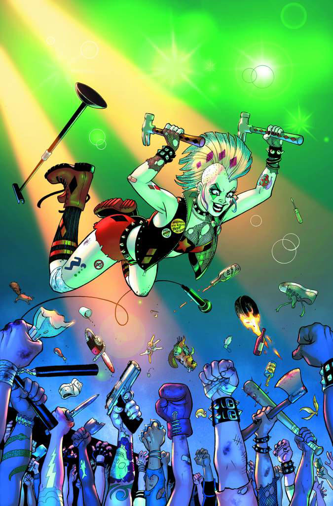 DC Comics Preview: Monsters Haunt Batman, Harley Quinn Goes Punk