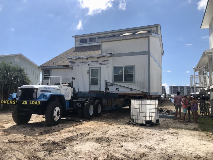 ’80s Orange Beach house relocates, by water, to Perdido Key